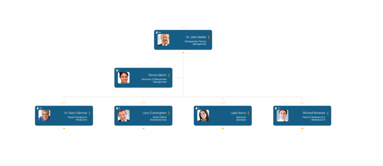 Create organizational charts online